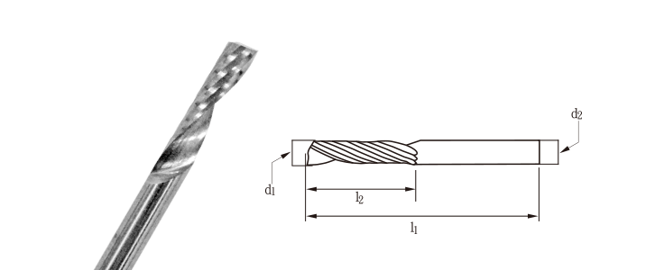 Cutting tools-Single Flute End Mills for Acrylic| Cutter for Acrylic ...